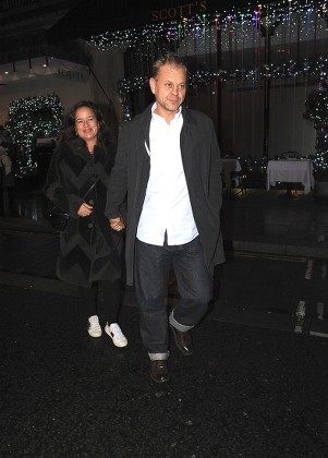 adrian fillary jade jagger out about london stock fotografie ...
