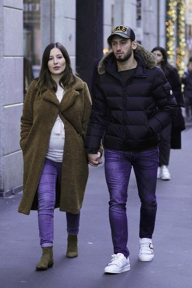 Hakan Calhanoglu Wife Sinem Gundogdu Editorial Stock Photo - Stock ...