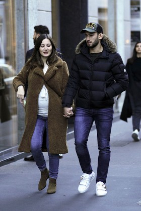 Hakan Calhanoglu Wife Sinem Gundogdu Editorial Stock Photo - Stock ...