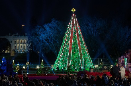 National Christmas Tree Lighting in Washington, DC, USA - 28 Nov 2018 ...