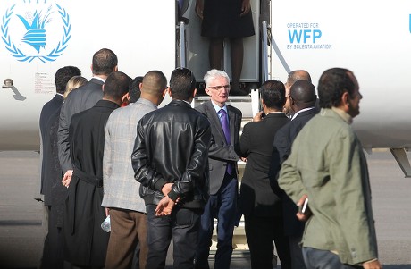 UN humanitarian chief Mark Lowcock in Yemen, Sana'a - 29 Nov 2018 Stock ...