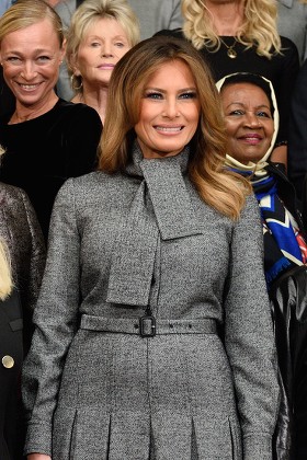 American First Lady Melania Trump Chateau Editorial Stock Photo - Stock ...