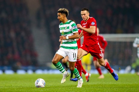 Scott Sinclair 11 Celtic Dribbles Ball Editorial Stock Photo - Stock ...
