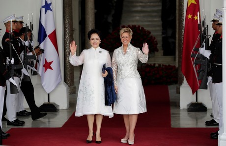 Panamanian First Lady Lorena Castillo De Editorial Stock Photo - Stock ...