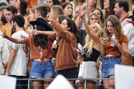 Texas Longhorns Fans During First Half Editorial Stock Photo - Stock ...