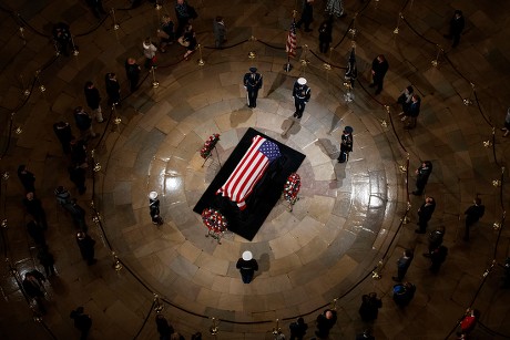 Casket Containing Body Former Us President Editorial Stock Photo ...