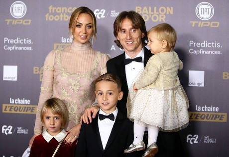 Luka Modric Wife Vanja Bosnic Children Editorial Stock Photo - Stock ...