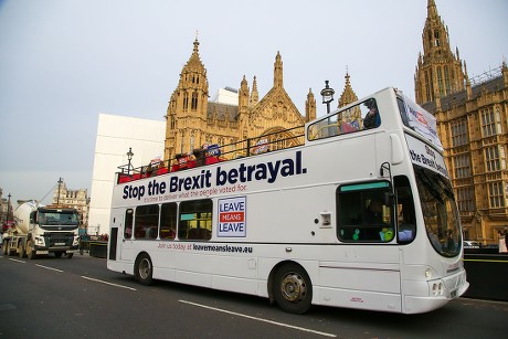 Protesters Leave Remain Campaigns Stage Demonstration Editorial Stock ...
