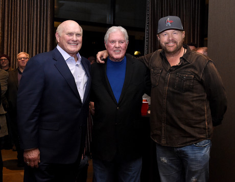Terry Bradshaw Harold Shedd Toby Keith Editorial Stock Photo - Stock ...