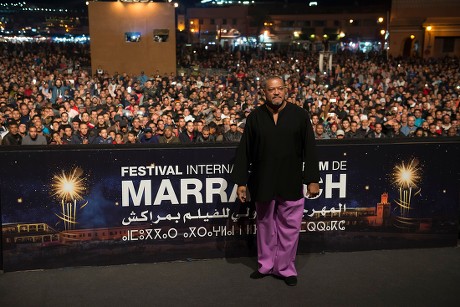 Laurence Fishburne Attends Screening Antman Wasp Editorial Stock Photo ...