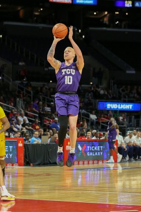 Tcu Horned Frogs Guard Jaylen Fisher Editorial Stock Photo - Stock ...