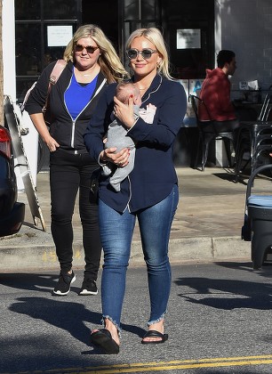 Hilary Duff Baby Banks Violet Blair Editorial Stock Photo - Stock Image ...