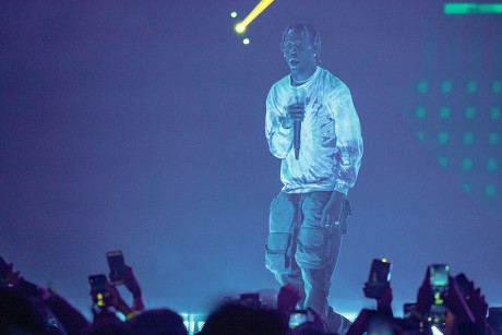 Travis Scott in concert, United Center, Chicago, Illinois, USA - 06 Dec ...