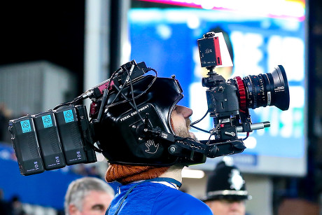 Camera Man Wears Camera On His Editorial Stock Photo - Stock Image ...