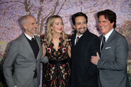 Producer John Deluca Emily Blunt Linmanuel Editorial Stock Photo ...