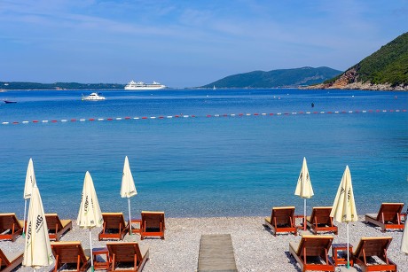 Deck Chairs Zanjice Beach Zanjice Near Editorial Stock Photo - Stock ...