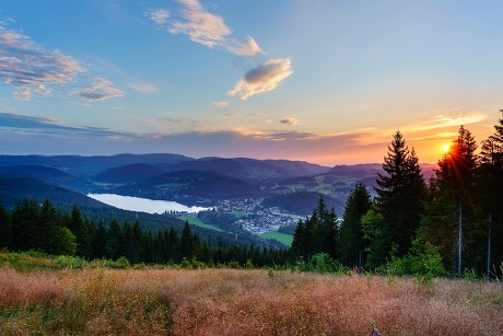 View Hochfirst Lake Titisee Feldberg Mountain Editorial Stock Photo ...