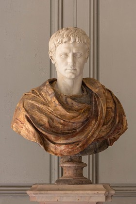 Roman Bust Archaeological Museum Strasbourg Alsace Editorial Stock ...