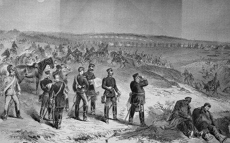 Attack Saxons Saintemarieauxchenes On 18 August Editorial Stock Photo ...