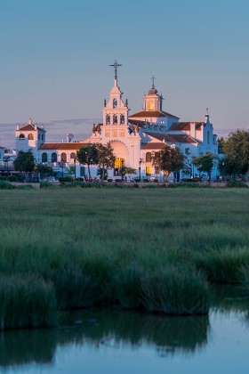 El Rocio Village El Rocio Hermitage Editorial Stock Photo - Stock Image ...