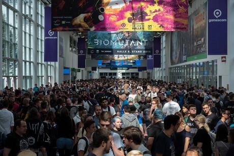 Masses Visitors Computer Video Games Expo Editorial Stock Photo - Stock ...