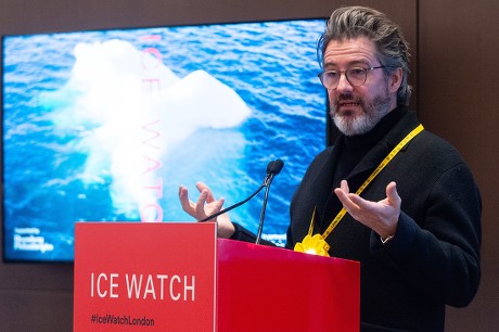 Artist Olafur Eliasson Launches Ice Watch Editorial Stock Photo - Stock ...