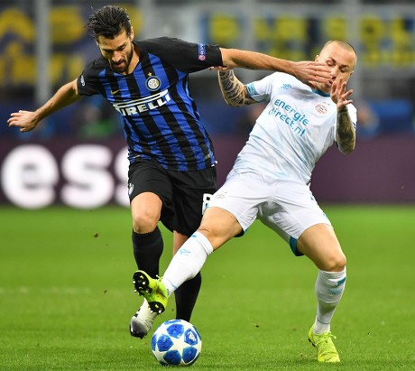 __COUNT__ Inter vs Psv Eindhoven, Milan, Italy - 11 Dec 2018 Stock ...