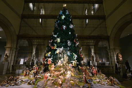 Christmas Tree Neapolitan Baroque Metropolitan Museum Editorial Stock ...