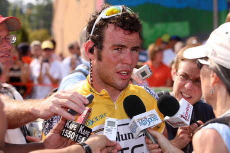 Race Leader Stage Winner Mark Cavendish Editorial Stock Photo - Stock ...