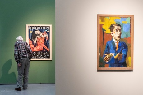 Visitor Looks On Artworks Pieta Poster Editorial Stock Photo - Stock ...