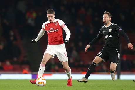 Charlie Gilmour Arsenal Action During Arsenal Editorial Stock Photo ...