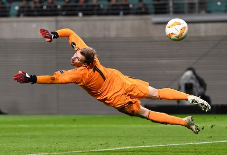 Rosenborgs Goalkeeper Andre Hansen Action During Editorial Stock Photo ...