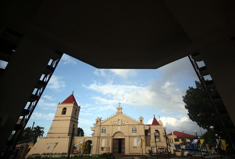 Exterior View Church Balangiga Town Samar Editorial Stock Photo - Stock ...