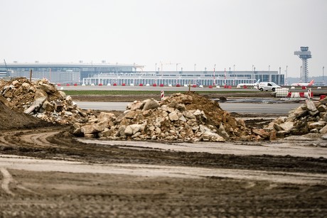 Construction Site German Capitals Ber Airport Editorial Stock Photo ...
