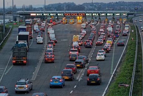 Long Queues Cars Severn Bridge Tolls Editorial Stock Photo - Stock ...