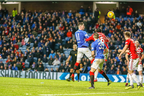 Kyle Lafferty Rangers Heads Over Bar Editorial Stock Photo - Stock ...