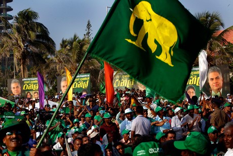 United National Party Unp Supporters Attend Editorial Stock Photo ...