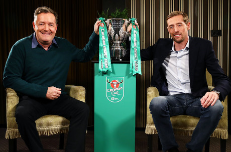 Piers Morgan Peter Crouch Will Make Editorial Stock Photo - Stock Image ...