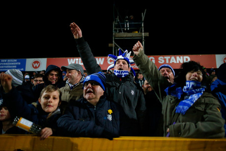 Tranmere Rovers Fans Chant Editorial Stock Photo - Stock Image ...