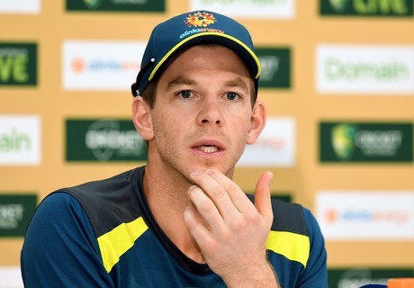 Australian Captain Tim Paine Looks On Editorial Stock Photo - Stock ...