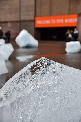 Ice Watch Ice Blocks Installation By Editorial Stock Photo - Stock ...