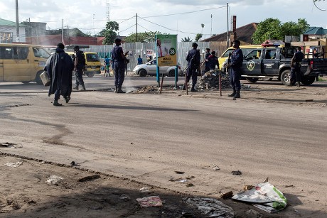 Police Officers Gather Clear Scene Where Editorial Stock Photo - Stock ...