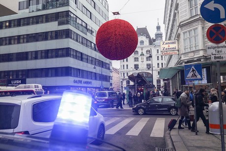 Armed Austrian Police Officers Inspect Crime Editorial Stock Photo ...