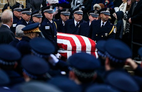 funeral chicago police officer conrad gary Stock Photos (Exclusive ...