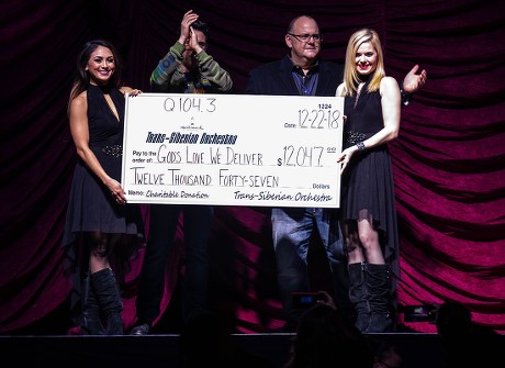 Cheque Given Gods Love We Deliver Editorial Stock Photo - Stock Image ...