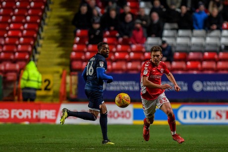 Toby Stevenson 43 Charlton Runs Ball Editorial Stock Photo - Stock ...