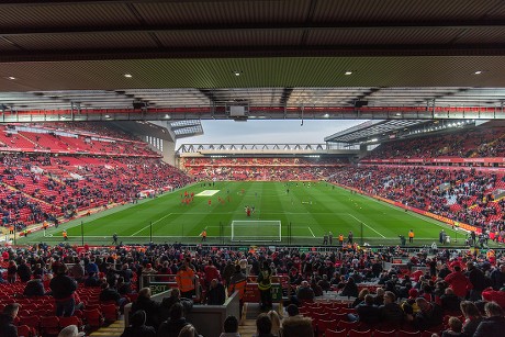 General View Pitch Anfields Kop End Editorial Stock Photo - Stock Image ...