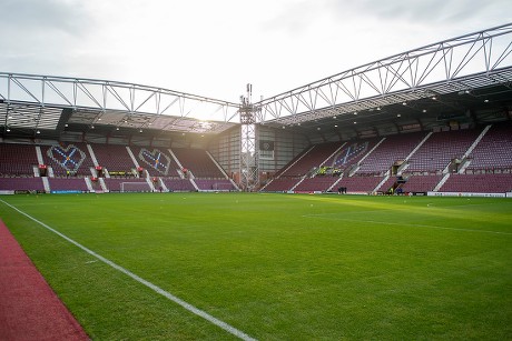 General View Inside Tynecastle Stadium Edinburgh Editorial Stock Photo ...