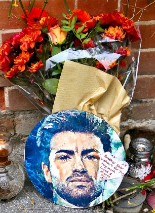 2nd Anniversary of the death of George Michael, Mill Cottage, Goring on ...