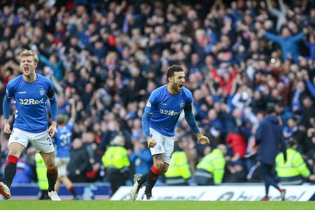Jonathon Flanagan 15 Rangers Fc Celebrates Editorial Stock Photo ...